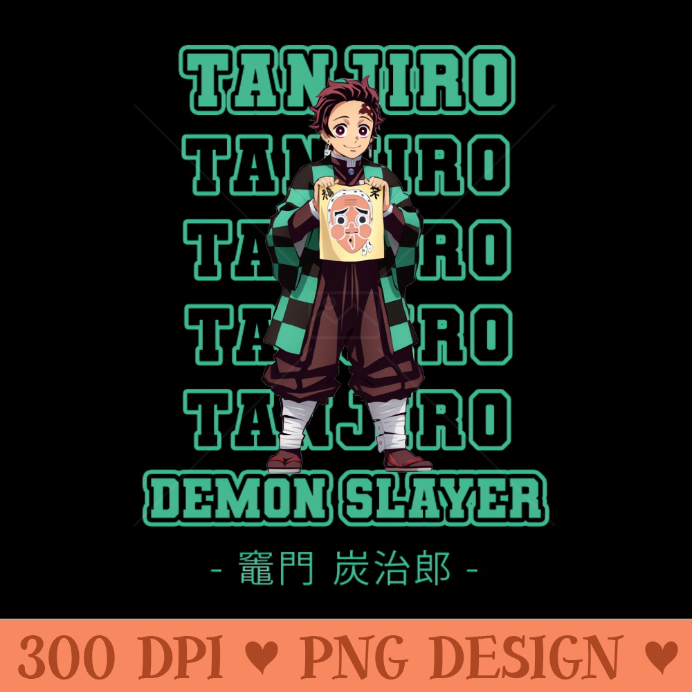 Tanjiro Kamado - Unique PNG Artwork | Inspire Uplift