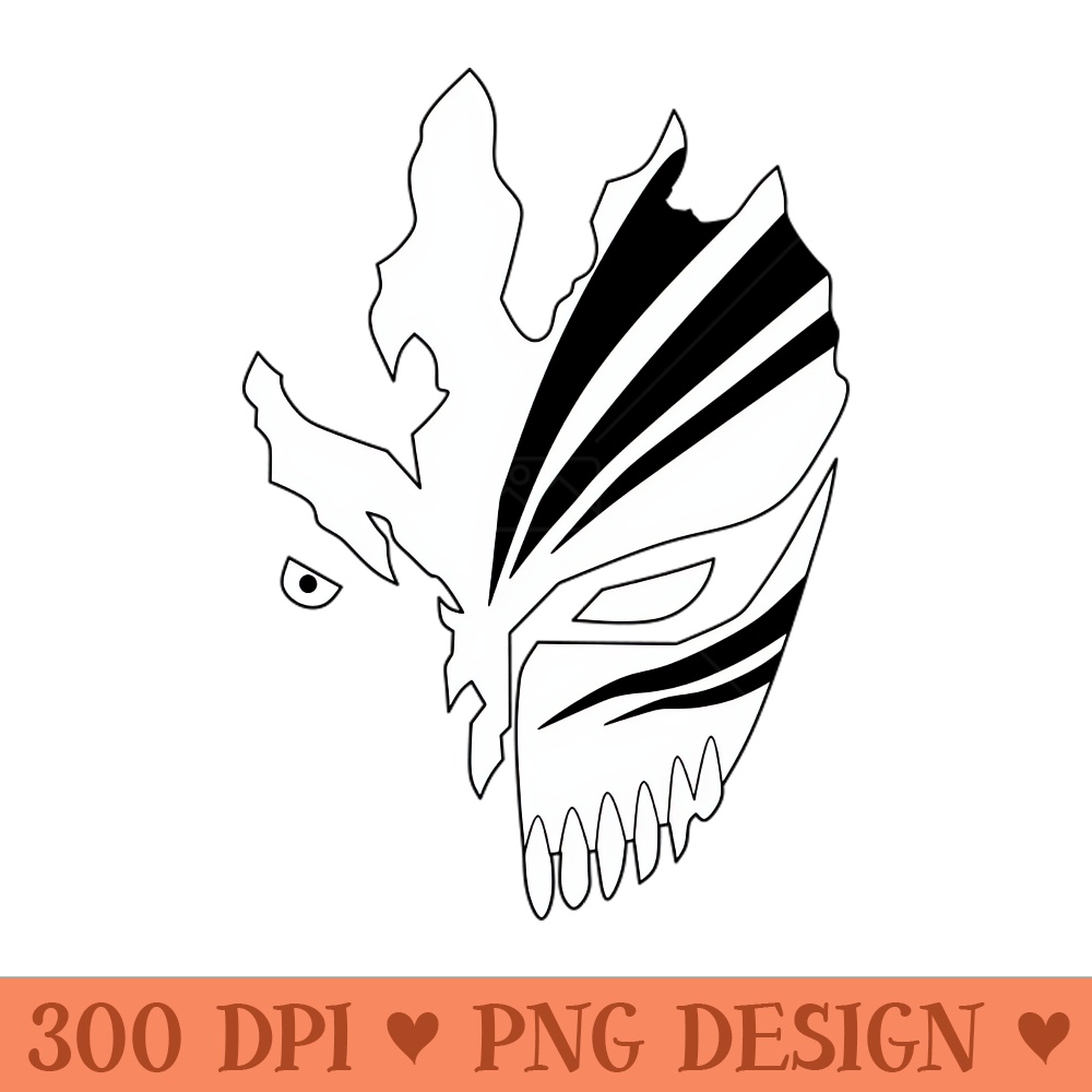 Hollow Mask - Sublimation clipart PNG - Inspire Uplift