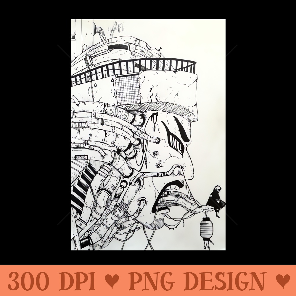 Pain Amegakure - Printable PNG Graphics | Inspire Uplift