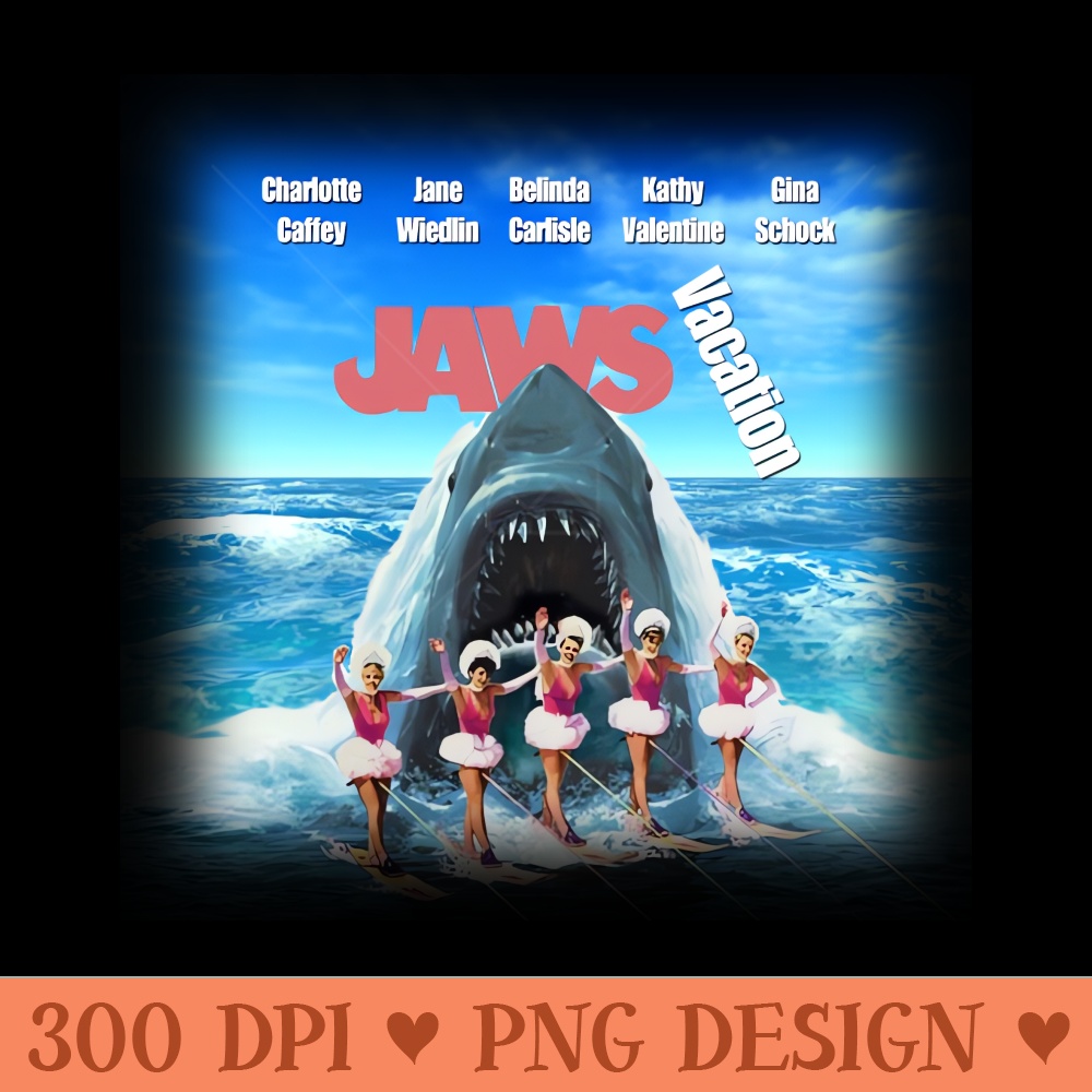 Jaws Vacation - PNG Templates Download | Inspire Uplift