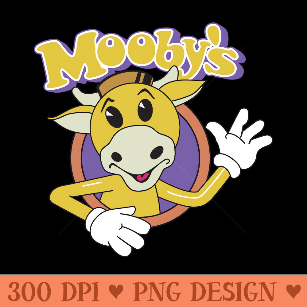 Mooby's Logo clean - Sublimation PNG download | Inspire Uplift