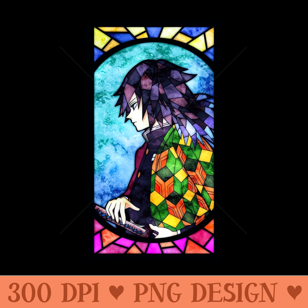 Giyu Tomioka Demon Slayer - PNG Design Files | Inspire Uplift