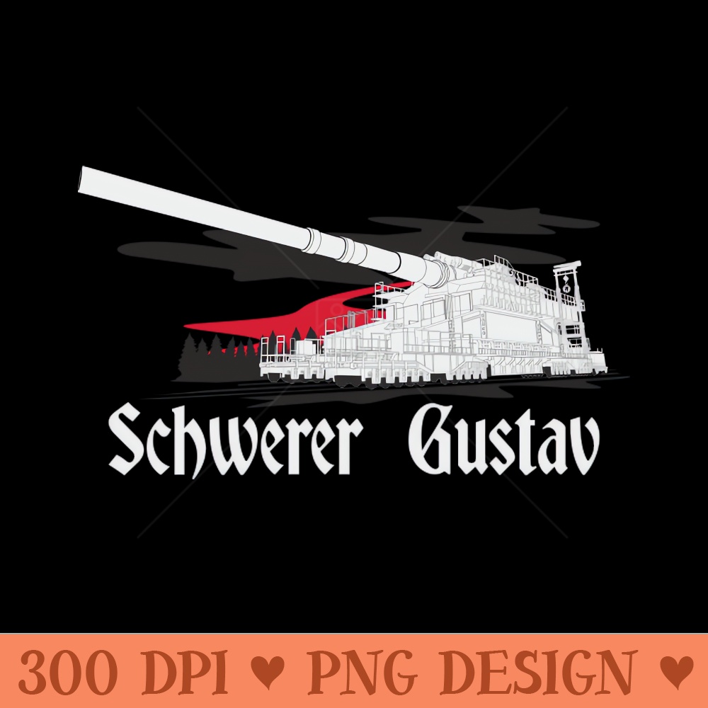 German superheavy railway gun Schwerer Gustav Dora - Printab | Inspire ...