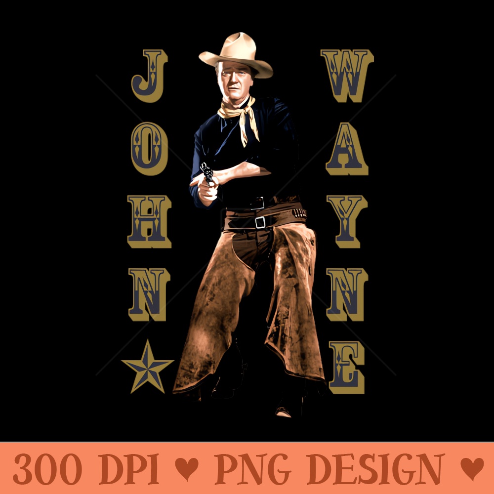 John Wayne - Transparent PNG download | Inspire Uplift