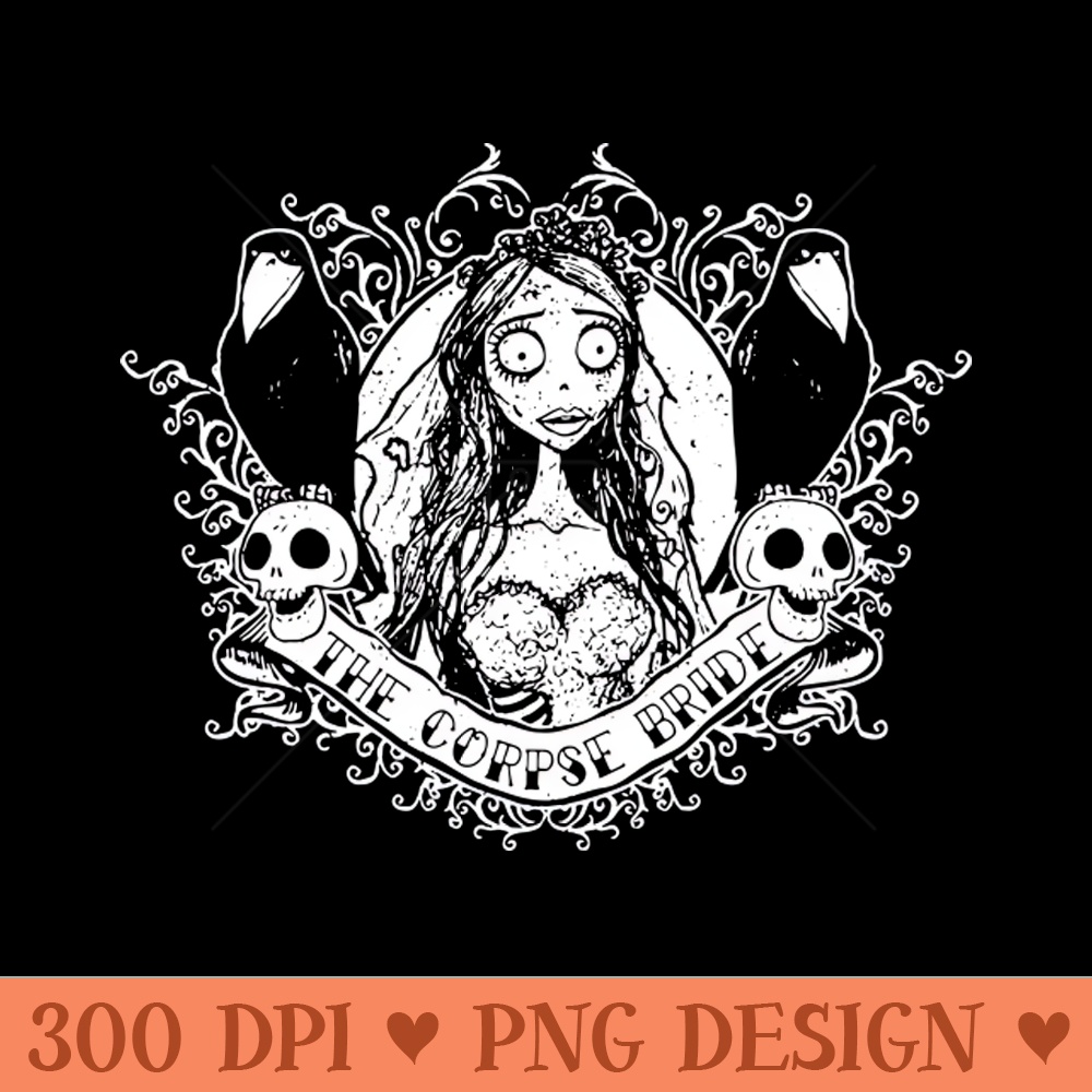 Corpse Bride Emily The Corpse Bride Girls - Printable PNG Gr | Inspire ...