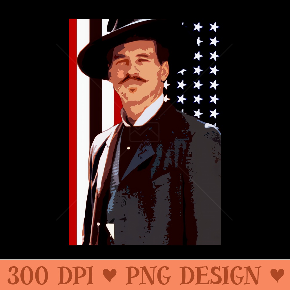 doc holliday - Exclusive PNG designs - Inspire Uplift