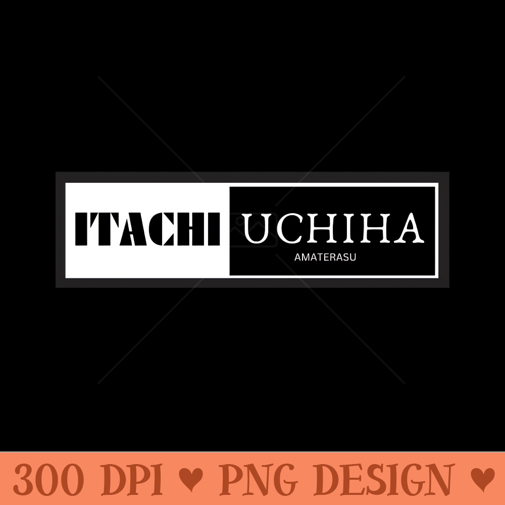 Itachi Uchiha - Digital PNG Artwork | Inspire Uplift