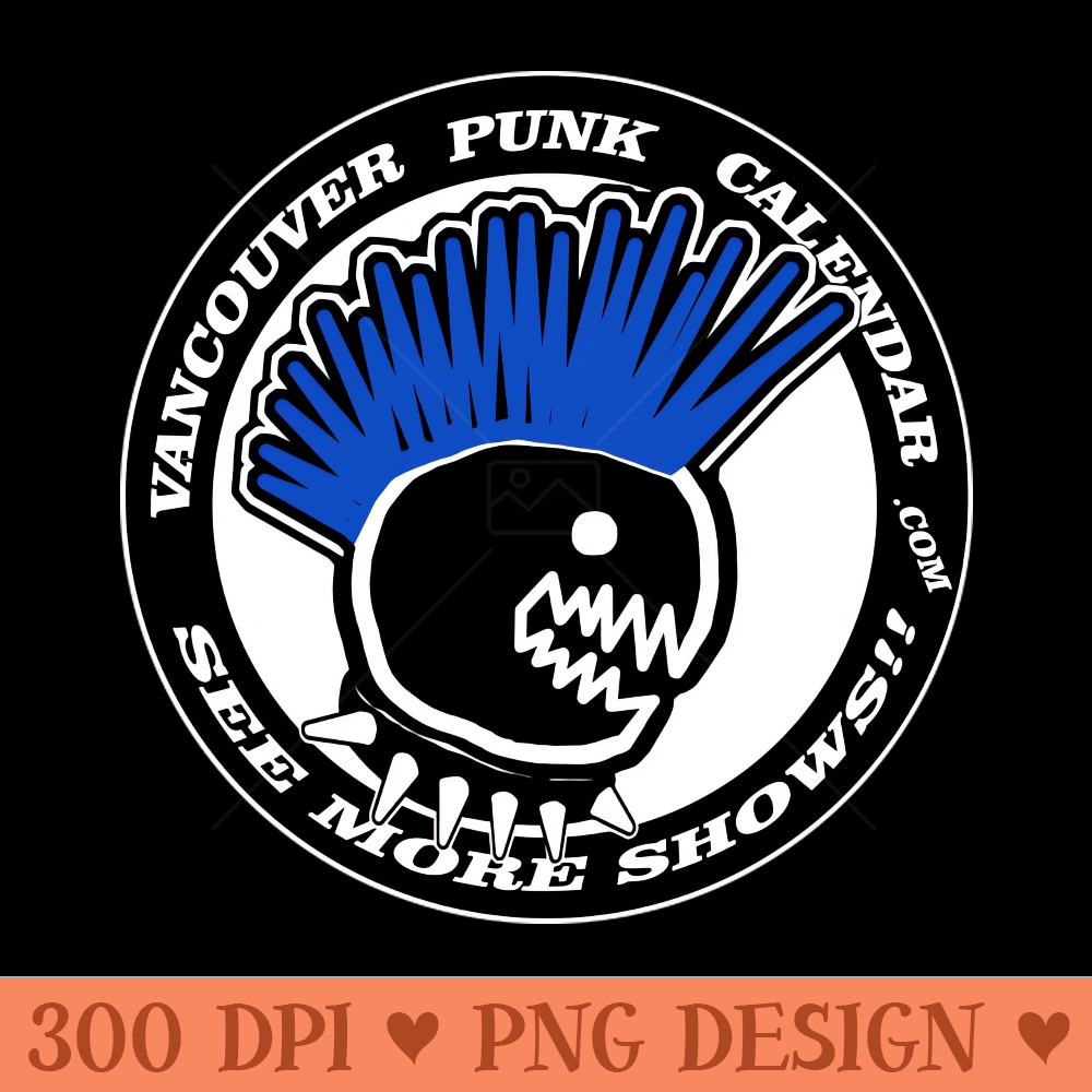 Vancouver Punk Calendar logo - PNG design downloads | Inspire Uplift