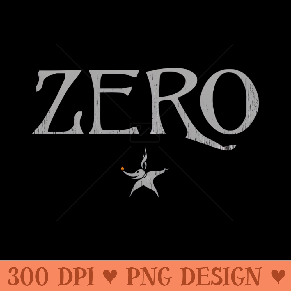 ZERO - Printable PNG Images - Inspire Uplift