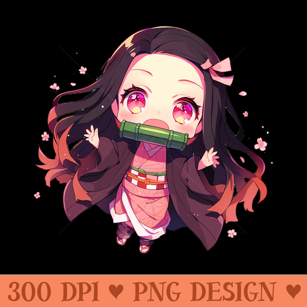 nezuko - Digital PNG Downloads | Inspire Uplift