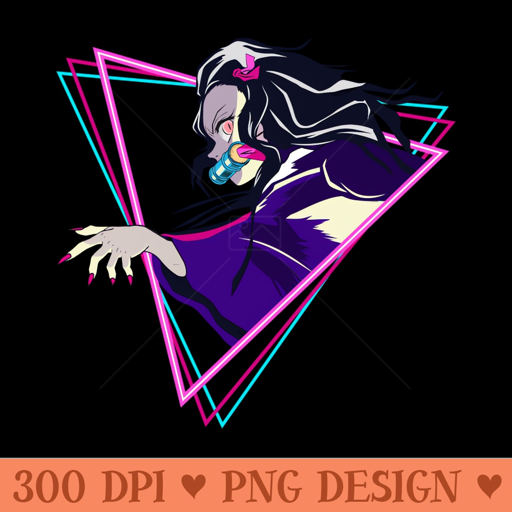 Nezuko kamado - PNG Art Files - Inspire Uplift