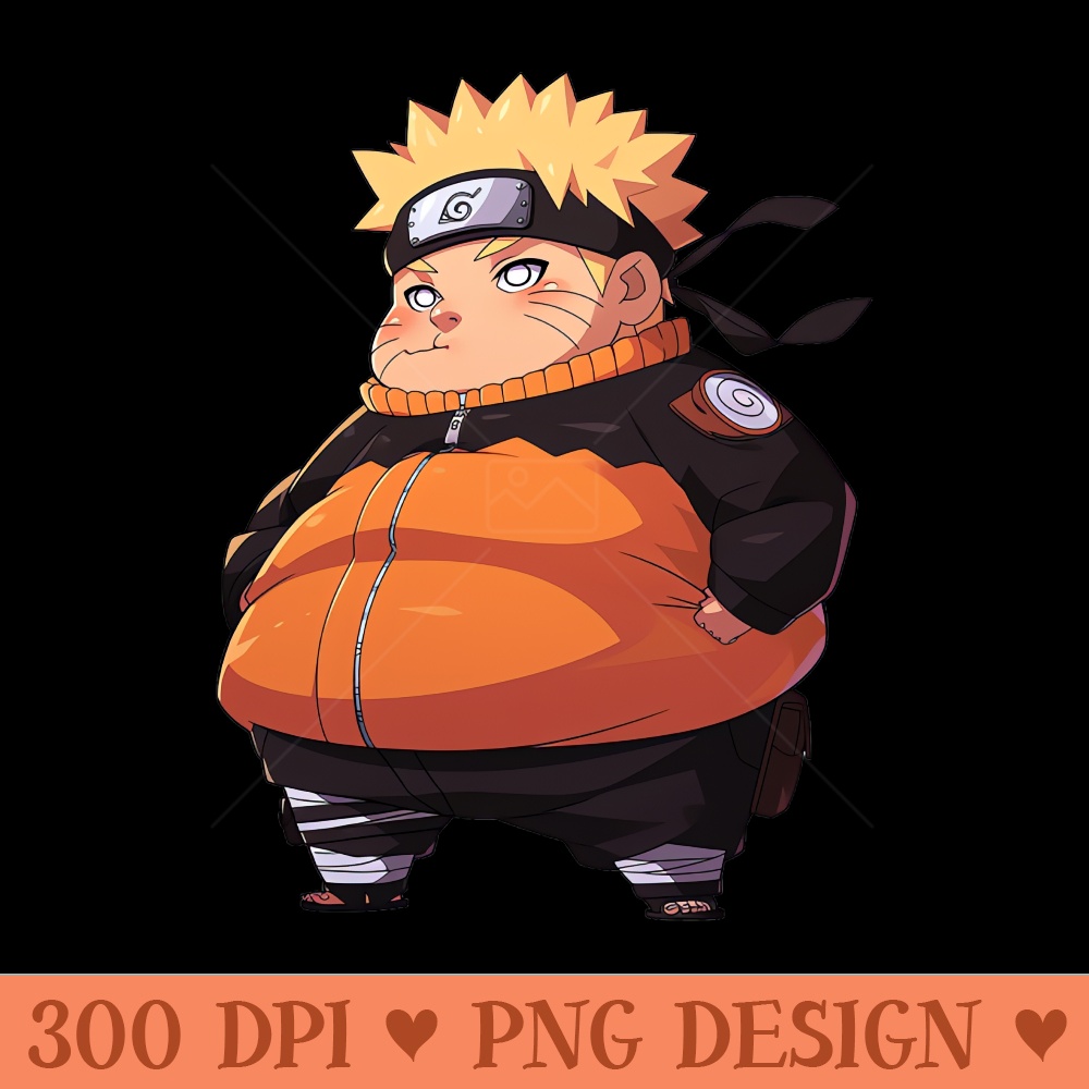 fat ninja - Sublimation patterns PNG | Inspire Uplift