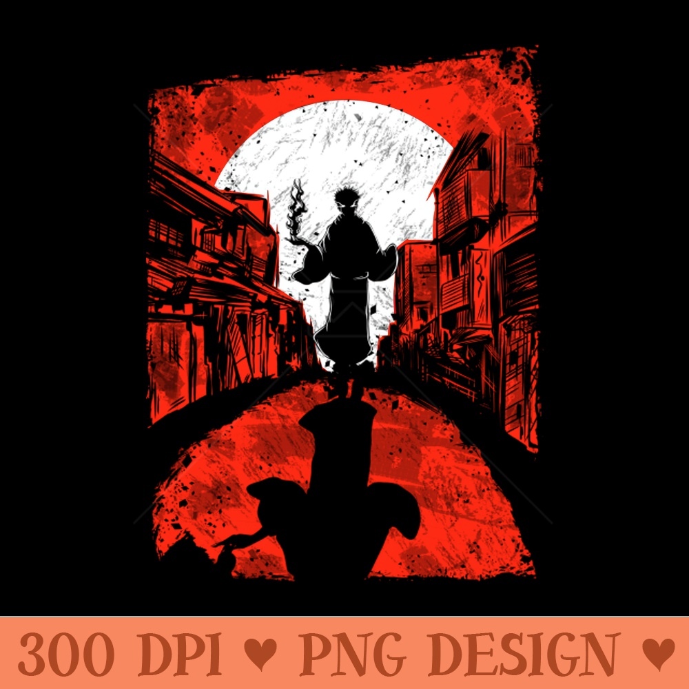 Demon On The Street Cursed Japanese Demon - Sublimation patt | Inspire ...