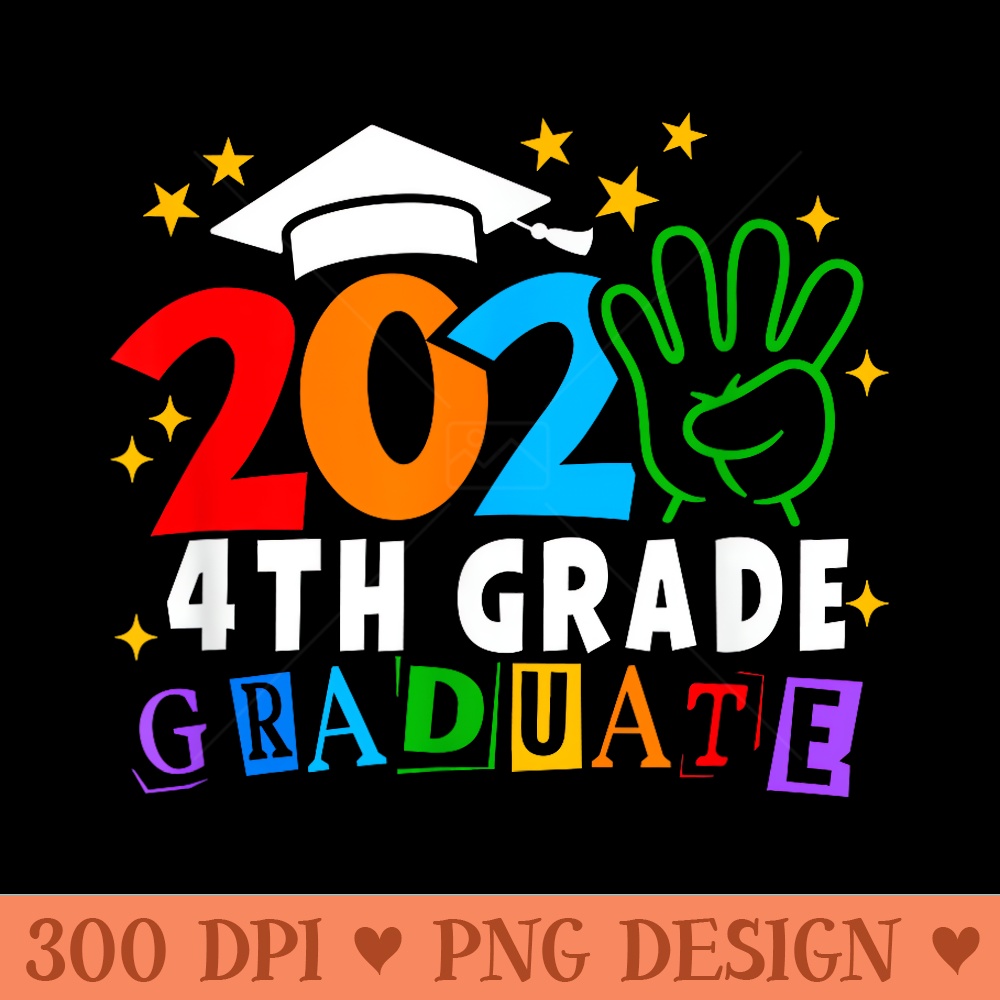 4th Fourth Grade Graduate 2024 Graduation Class Of 2024 - Hi | Inspire ...