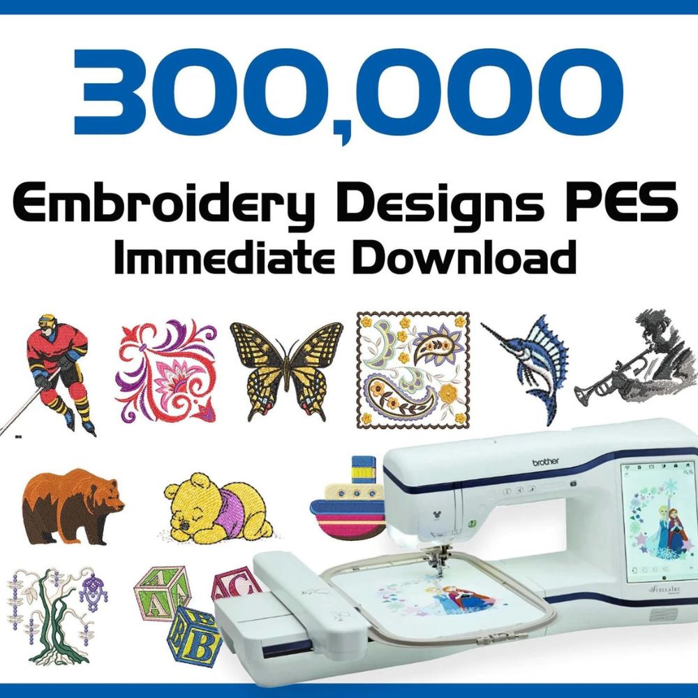 Machine Embroidery Designs Collection PES Download - over 30 - Inspire ...