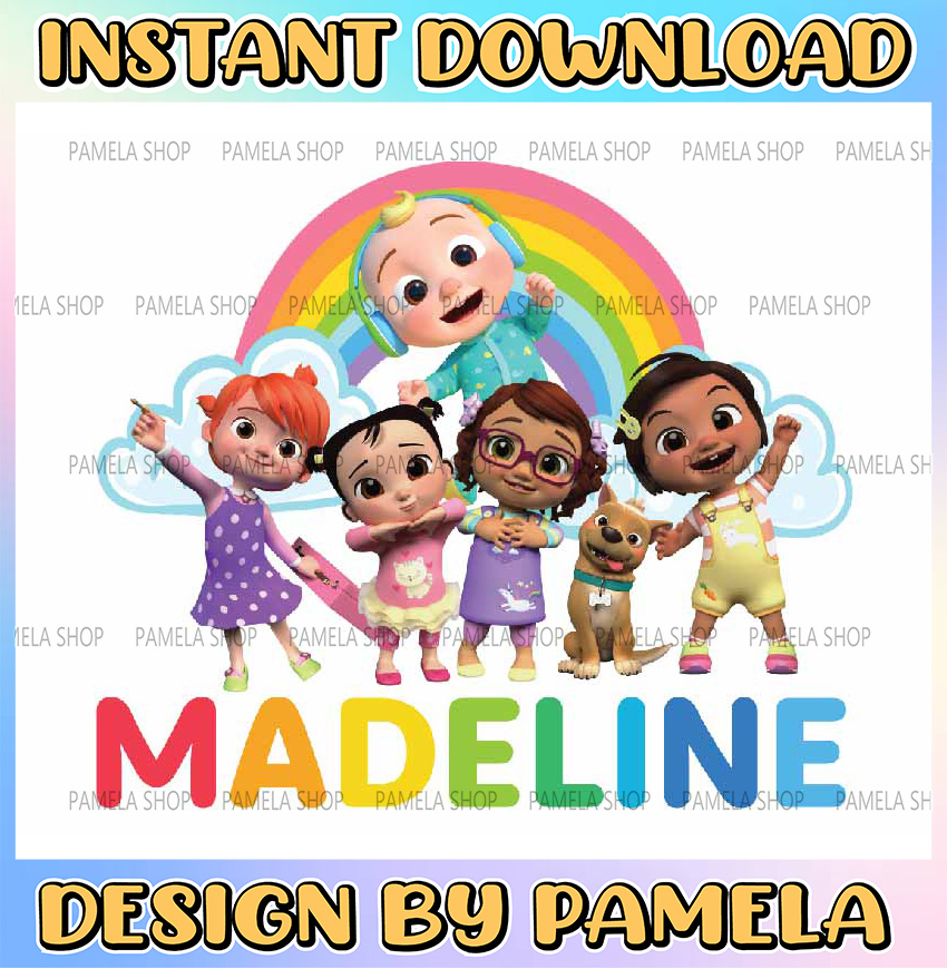 Personalized Cocomelon Birthday PNG, Cocomelon Png, Cocomelo - Inspire ...