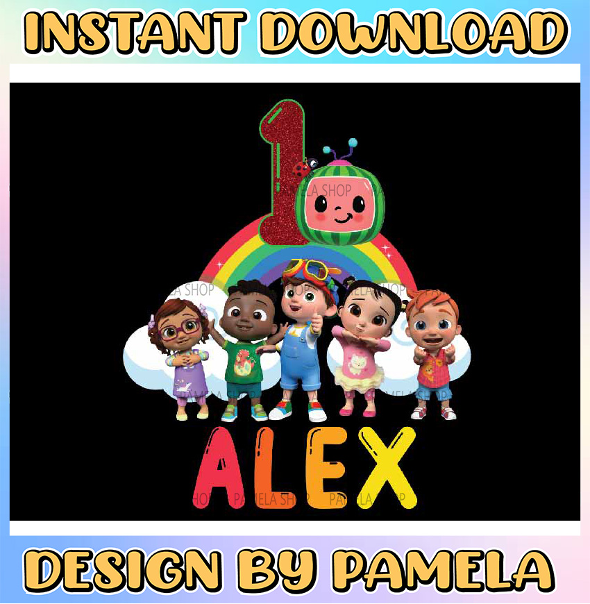 Personalized Cocomelon Birthday PNG, Cocomelon Png, Cocomelo | Inspire ...