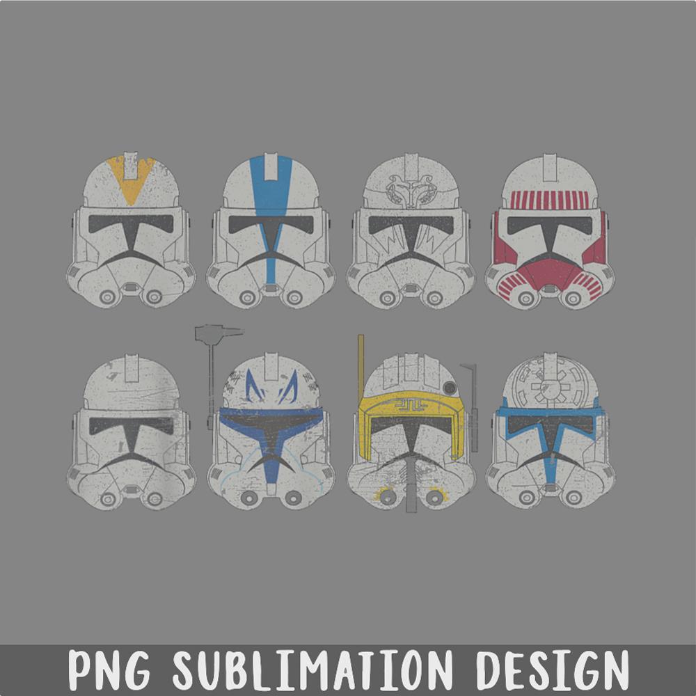 Star Wars Clone Wars Clone Troopers Helmets 86 PNG Download, | Inspire ...