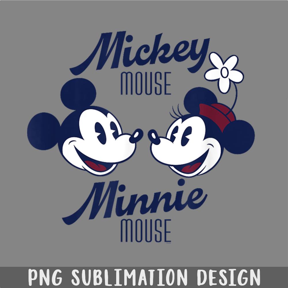 Disney Mickey Mouse and Minnie Mouse Together Retro Vintage | Inspire ...