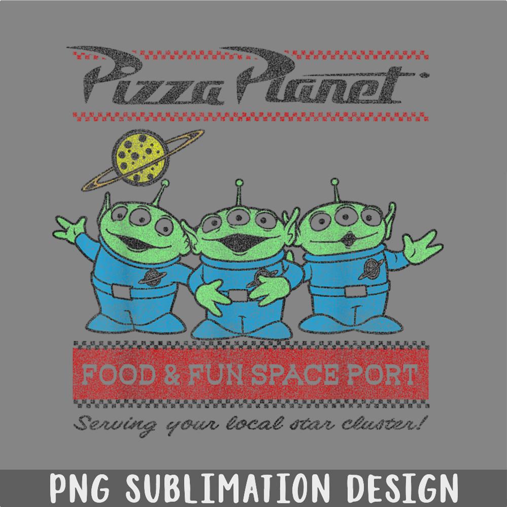 Disney Pixar Toy Story Pizza Planet Aliens 202 PNG Download, | Inspire ...