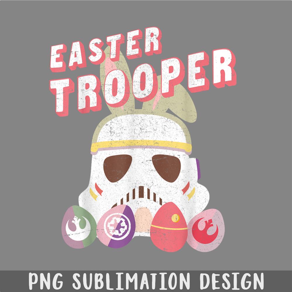 Star Wars Easter Storm Trooper With Logo Eggs Design PNG. In | Inspire ...