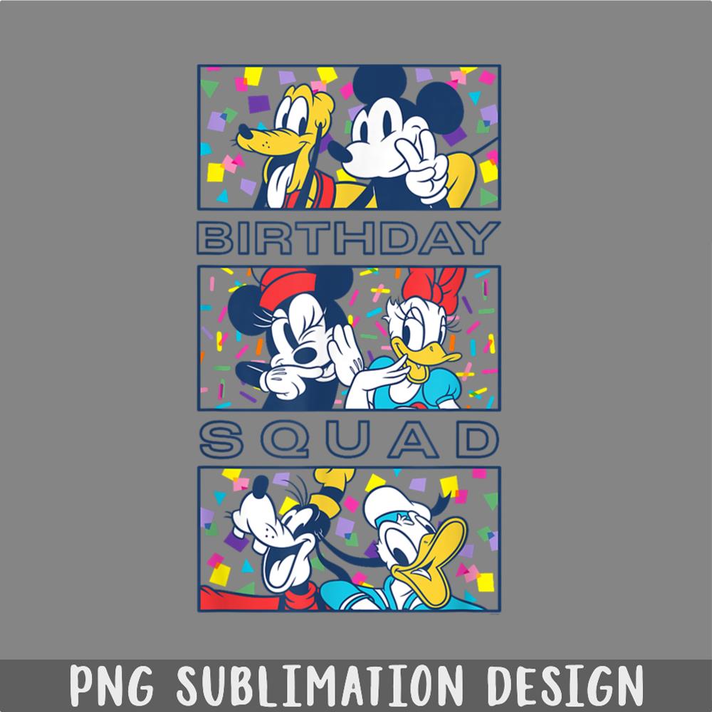 Disney Mickey Mouse and Friends Confetti Crew Birthday Squad | Inspire ...