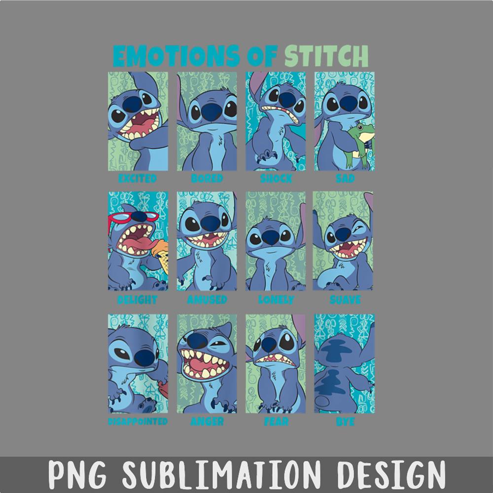 Disney Lilo & Stitch Emotions Of Stitch Box Up Panels 303 PN | Inspire ...