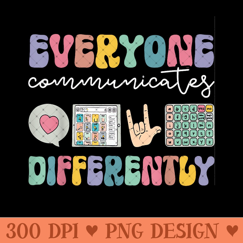 Everyone Communicates Differently Special Education Autism - | Inspire ...