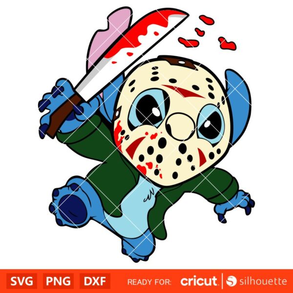 Halloween Stitch Jason Svg, Halloween Svg, Horror Movie Svg, | Inspire ...
