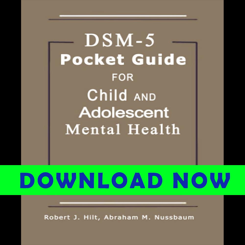 DSM-5 Pocket Guide for Child and Adolescent Mental Health 20 - Inspire ...