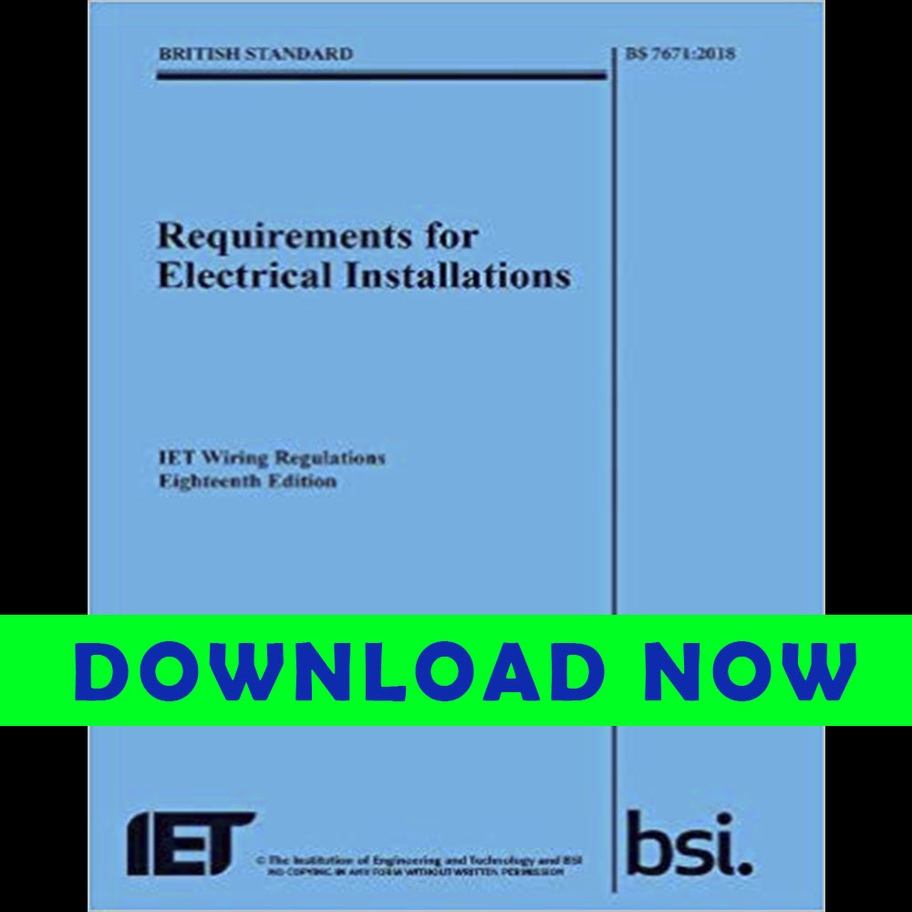 Requirements for Electrical Installations, IET Wiring Regula - Inspire ...