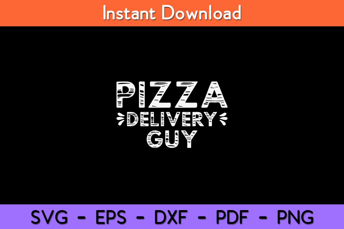 delivery guy svg - Inspire Uplift