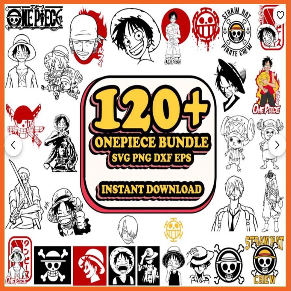 One Piece Bundle Svg, Mega Bundle Svg | Inspire Uplift