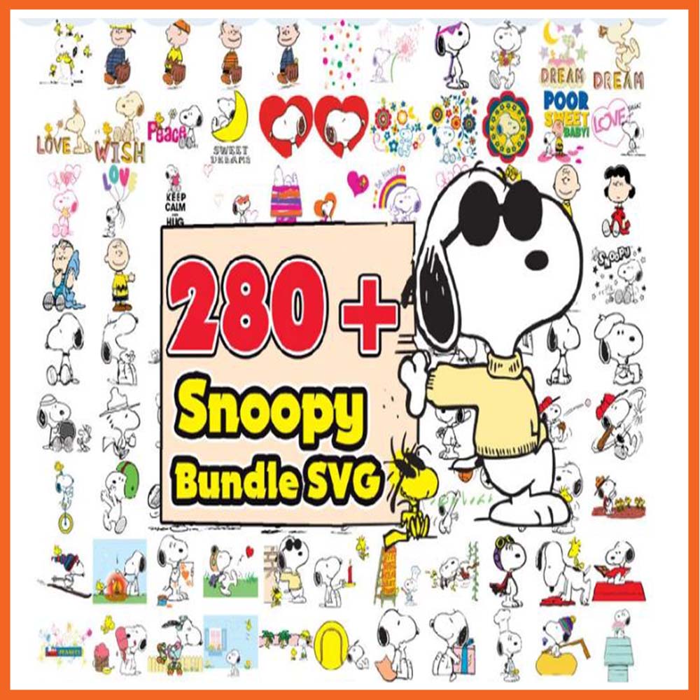 Snoopy Bundle Svg | Inspire Uplift