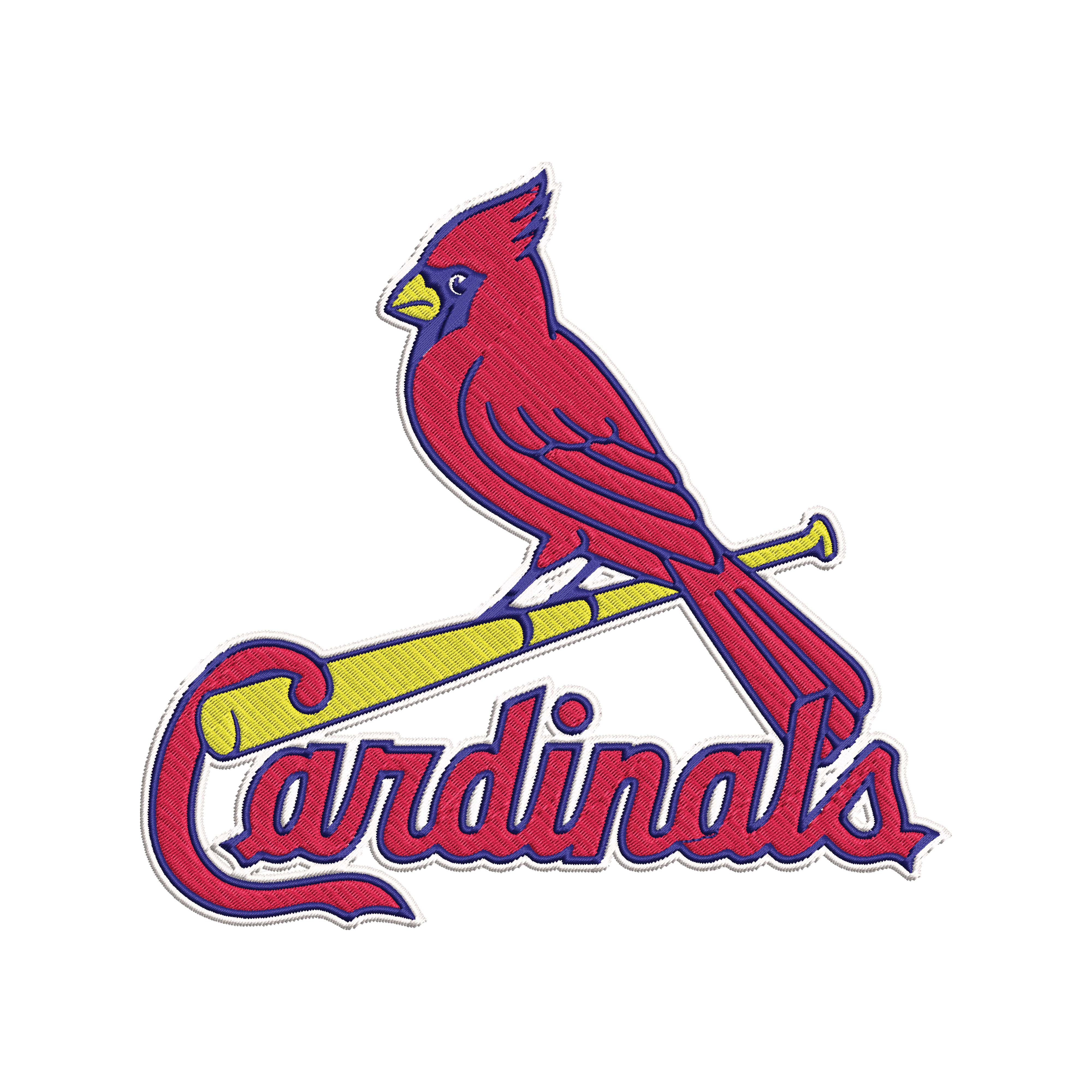 St Louis Cardinals Embroidery Designs | Inspire Uplift