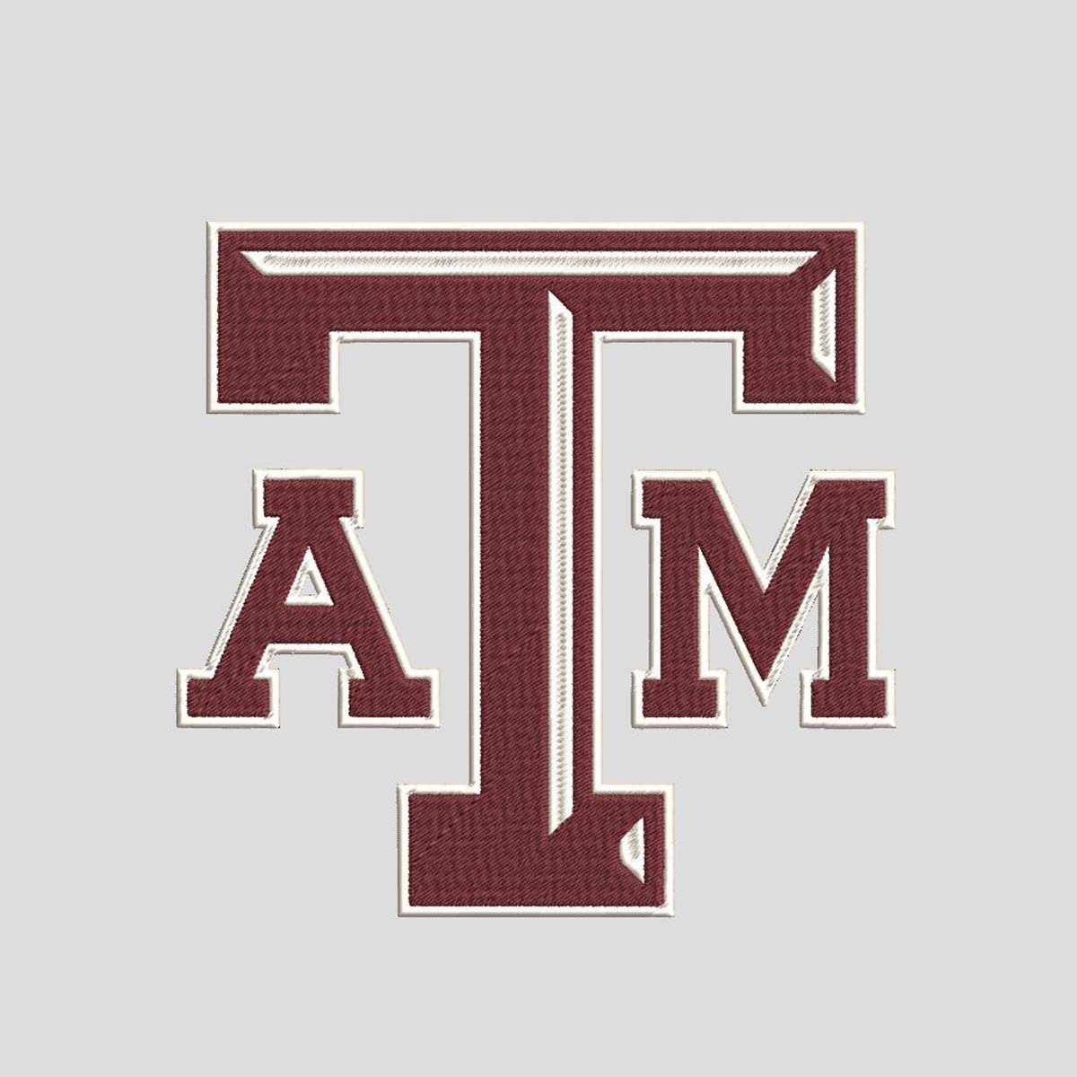Texas A&M Aggies embroidery design, Texas A&M Aggies embroid | Inspire ...