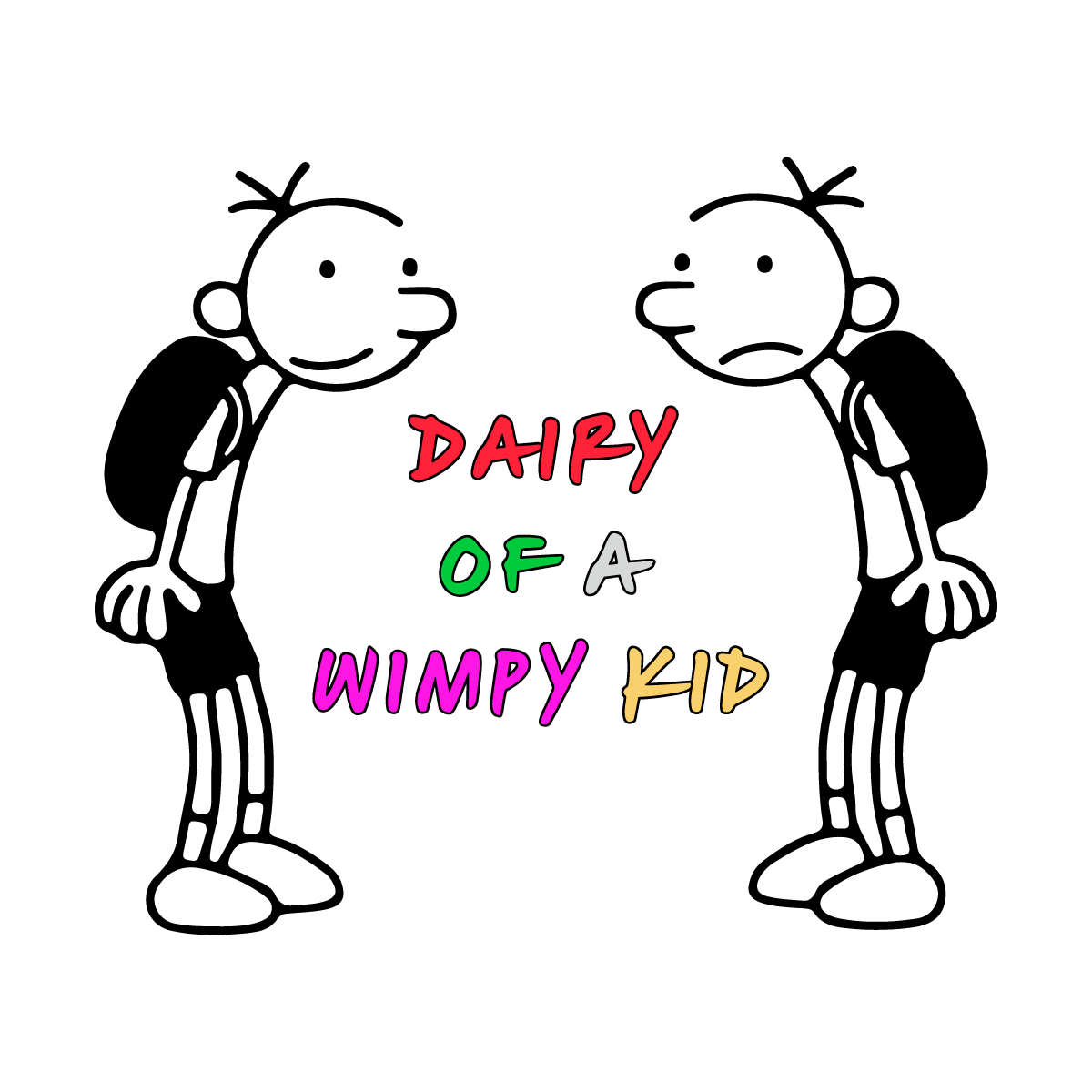 Funny Diary Of A Wimpy Kid Novel Svg File - Inspire Uplift