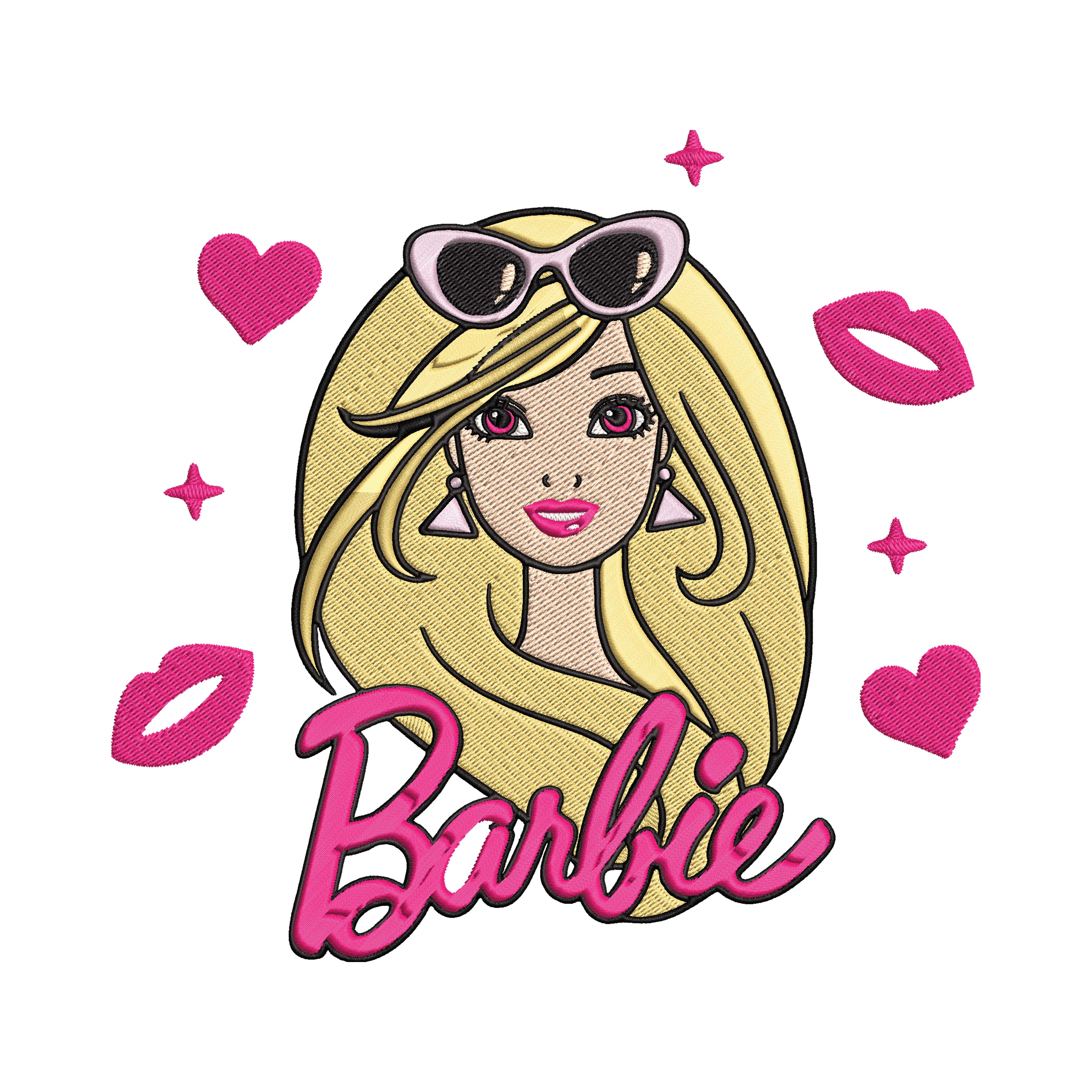 Barbie Girl Logo Embroidery | Inspire Uplift