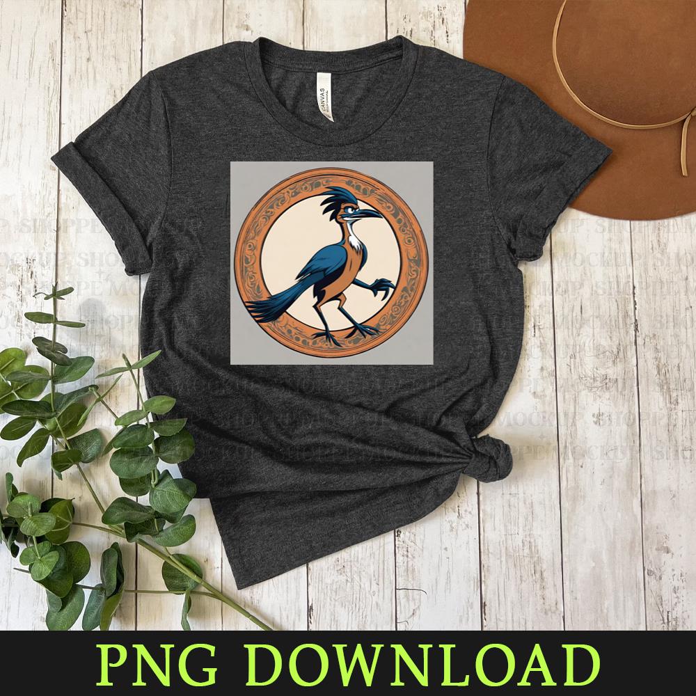 Road Runner v5 Cartoon Animals, PNG design - Inspire Uplift