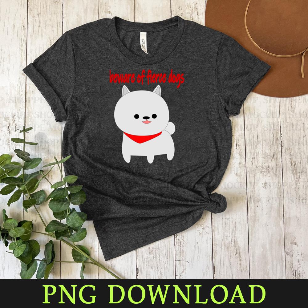 beware of fierce bogs Cartoon Animals, PNG design | Inspire Uplift