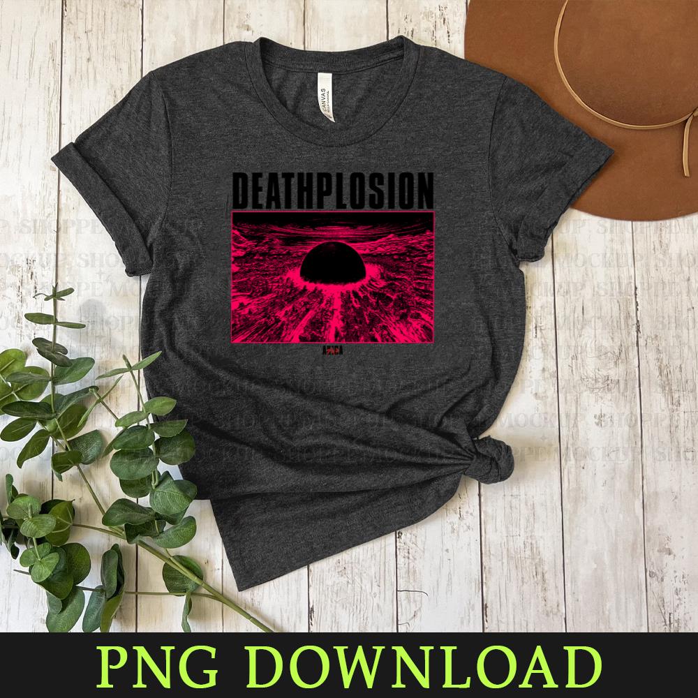 Akira Deathplosion PNG design | Inspire Uplift