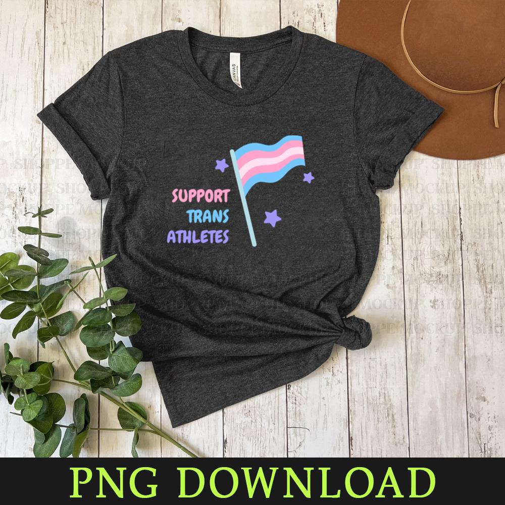 support trans athletes PNG design | Inspire Uplift