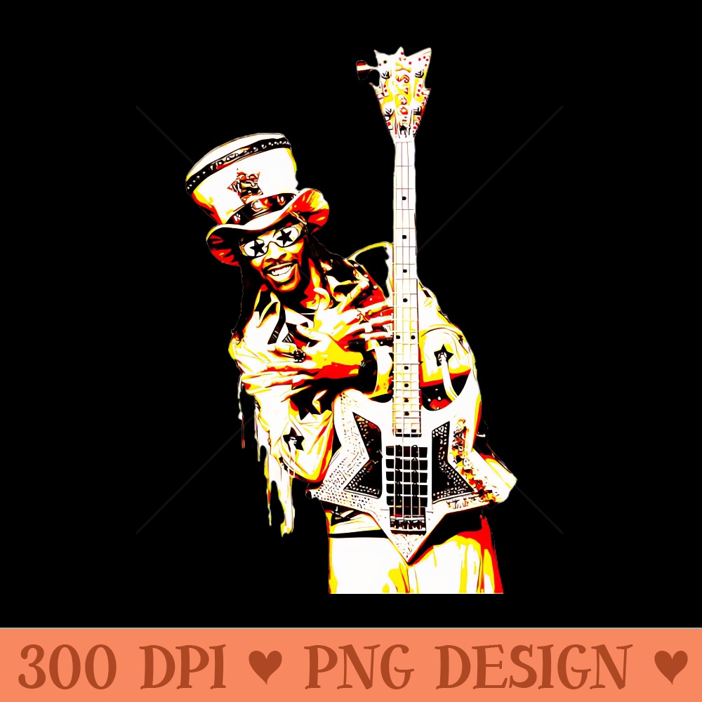bootsy collins - PNG Download Store | Inspire Uplift