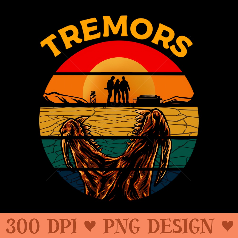 Tremors vintage - PNG Printables | Inspire Uplift