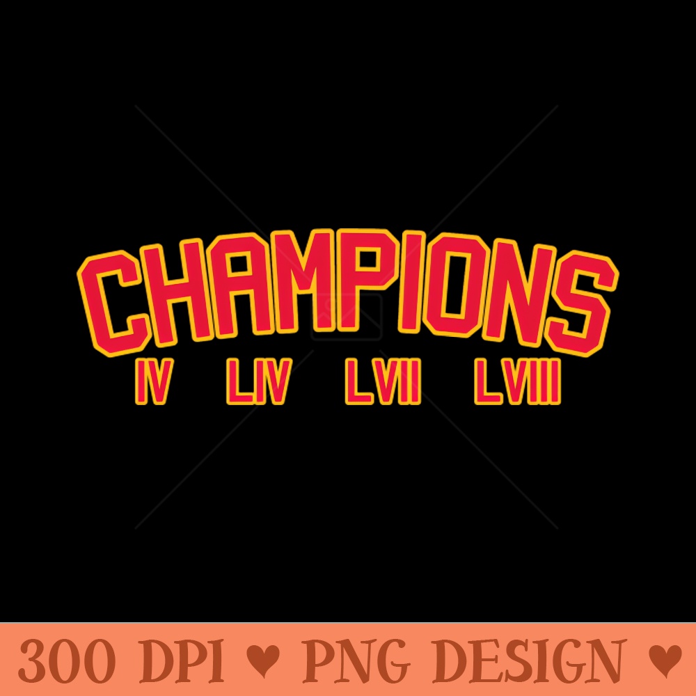 Four Time Champions - PNG Download Website - Inspire Uplift