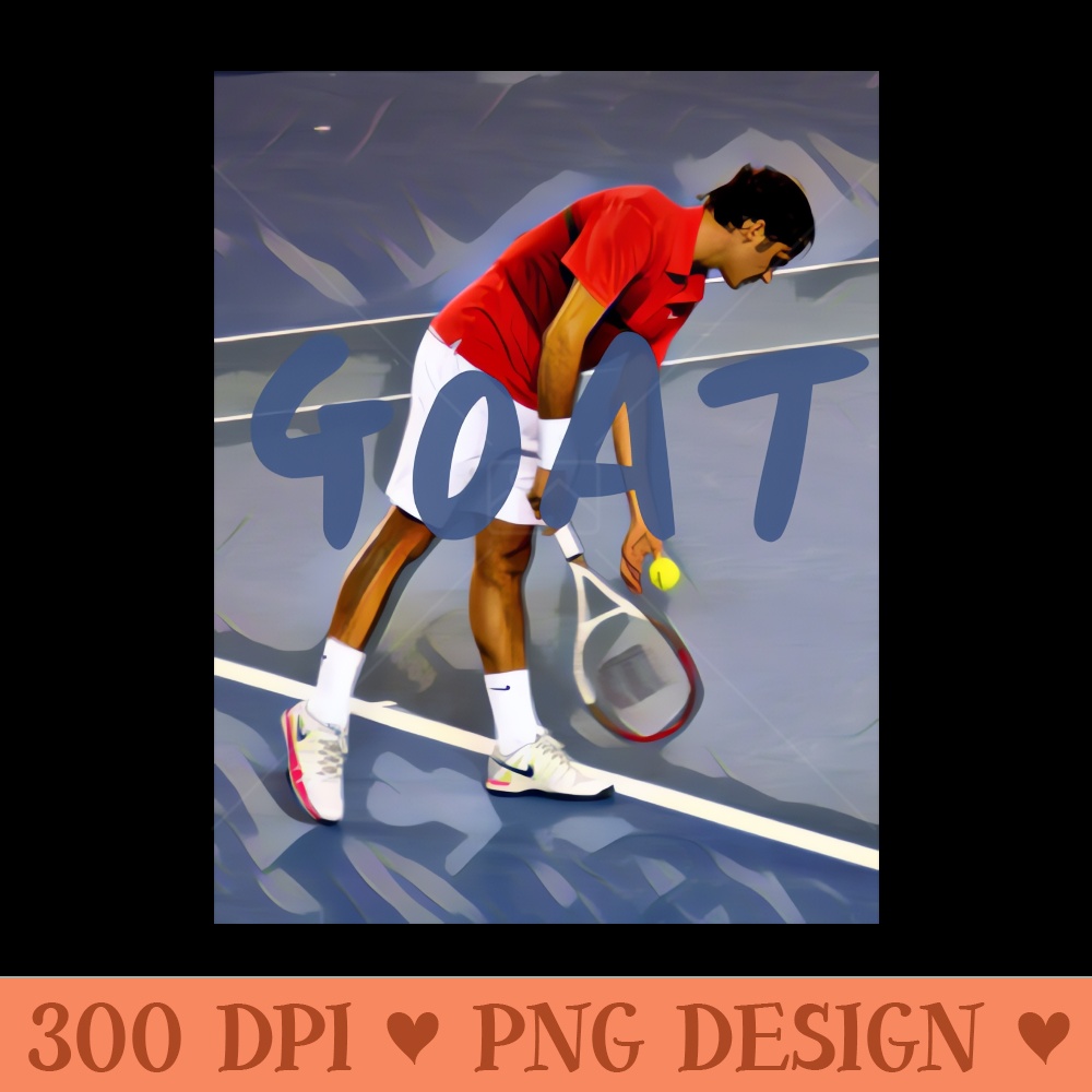 Roger Federer - Downloadable PNG | Inspire Uplift