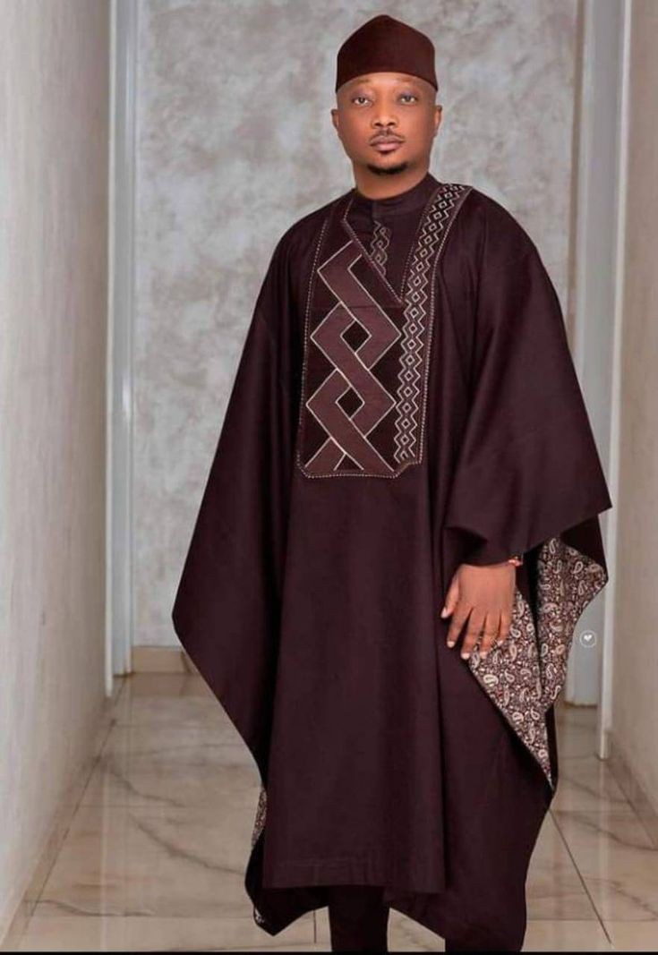 Cultural Heritage Meets Modern Fashion: Agbada Suit for Groo | Inspire ...