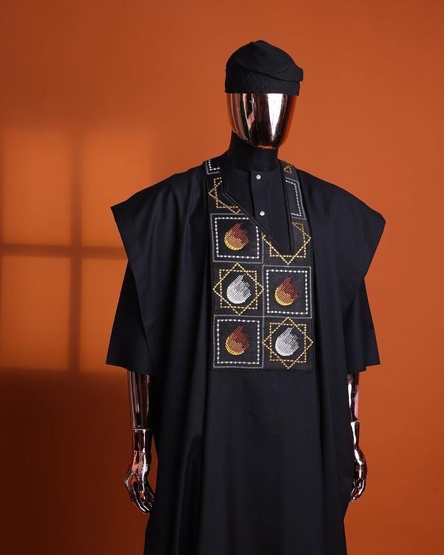 Elegance & Culture: Exquisite African Agbada Outfit for Mode | Inspire ...