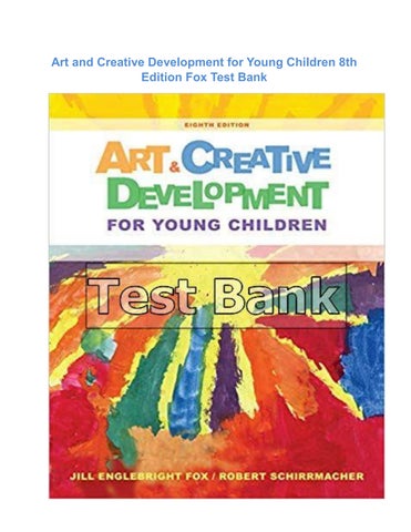 Art and Creative Development for Young Children 8th Edition | Inspire ...