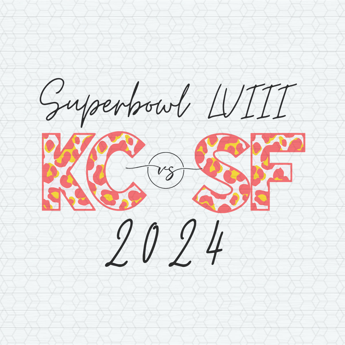 Super Bowl 2024 Kc Vs Sf Football SVG | Inspire Uplift